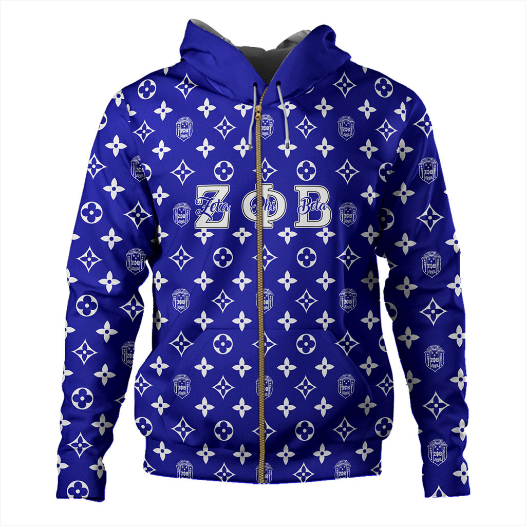 Zeta Phi Beta Hoodie LouisV Pattern