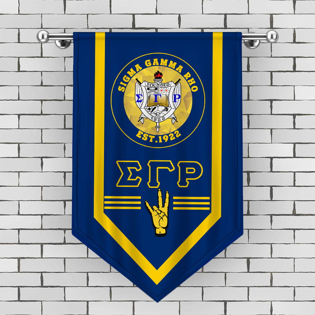 Sigma Gamma Rho Gonfalon Hand Sign