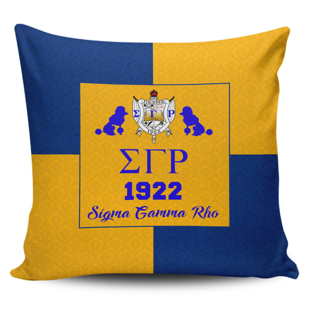 Sigma Gamma Rho Pillow Cover Haft Concept Style