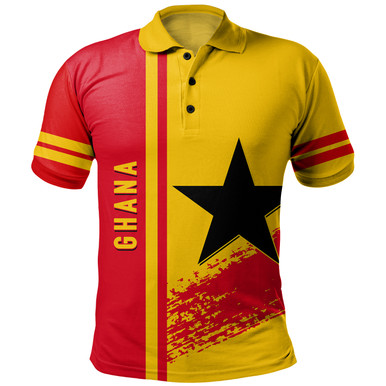 Ghana Polo Shirt Quater Style