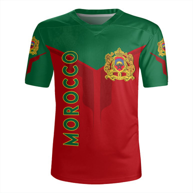 Morocco Rugby Jersey Arrow Style