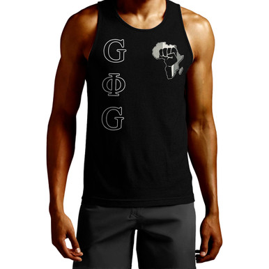 Groove Phi Groove Tank Top Fraternity Map Africa