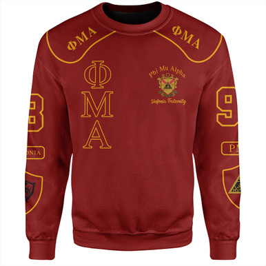 Phi Mu Alpha Sinfonia Sweatshirt Fraternity Color