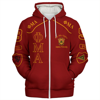 Phi Mu Alpha Sinfonia Sherpa Hoodie Fraternity Color