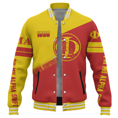Phi Mu Alpha Sinfonia Baseball Jacket Swift Ball