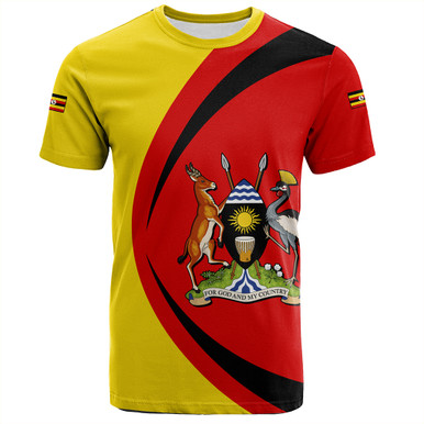 Uganda T-Shirt Circle Style