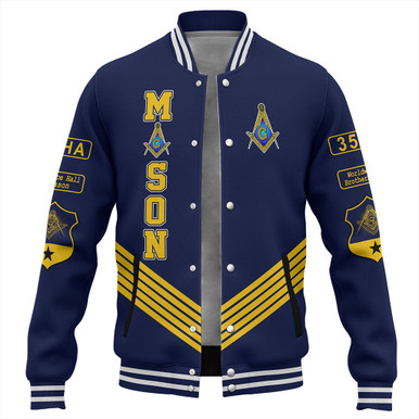 Freemasonry Baseball Jacket Mason Fraternity