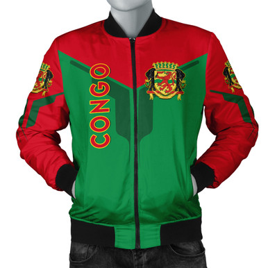 Republic of the Congo Bomber Jacket Arrow Style
