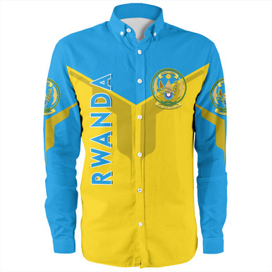 Rwanda Long Sleeve Shirt Arrow Style