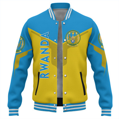 Rwanda Baseball Jacket Arrow Style