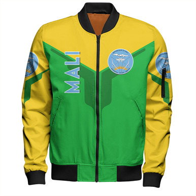 Mali Zipper Bomber Jacket Arrow Style