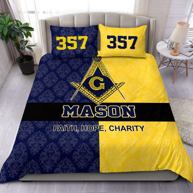 Freemasonry Bedding Set Haft Style