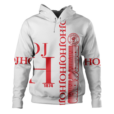 Heroines of Jericho Hoodie White HOJ Greek Life