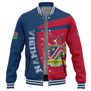 Namibia Baseball Jacket Half Concept