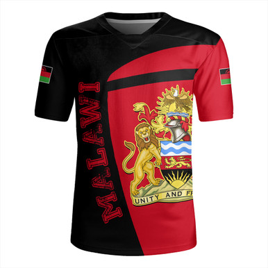 Malawi Rugby Jersey Half Concept