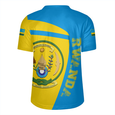Rwanda Rugby Jersey Half Concept