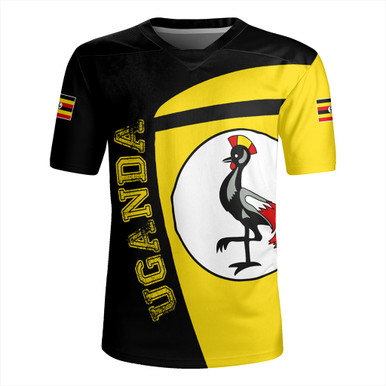 Uganda Rugby Jersey Half Concept