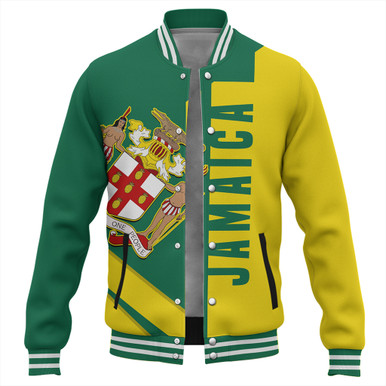 Jamaica Baseball Jacket Casual Style