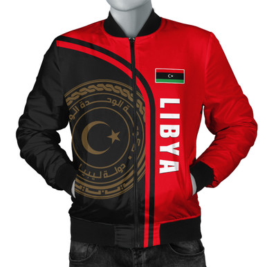 Libya Bomber Jacket Custom In My Heart