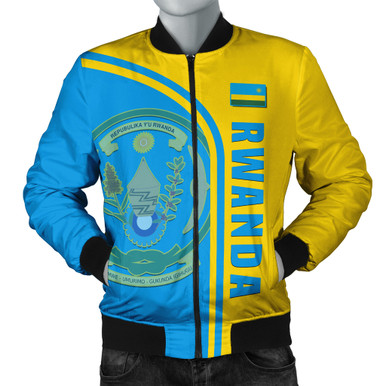 Rwanda Bomber Jacket Custom In My Heart