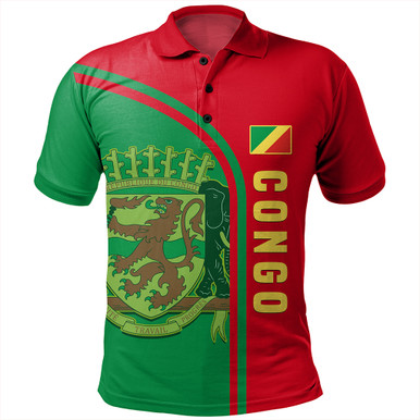 Republic of the Congo Polo Shirt Custom In My Heart