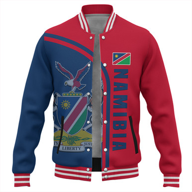 Namibia Baseball Jacket Custom In My Heart