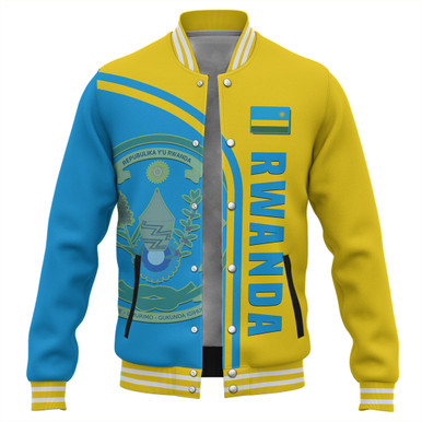 Rwanda Baseball Jacket Custom In My Heart