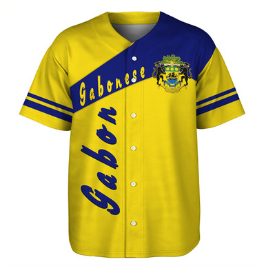 Gabon Baseball Shirt Sport Style