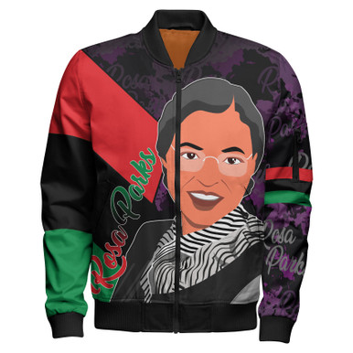 Black History Month Zipper Bomber Jacket - Rosa Parks Civil Rights ...