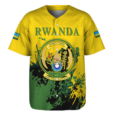 Rwanda Baseball Shirt Spanit Style