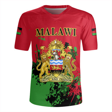 Malawi Rugby Jersey Spanit Style