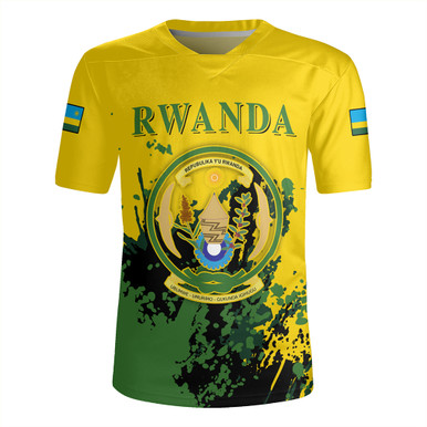 Rwanda Rugby Jersey Spanit Style