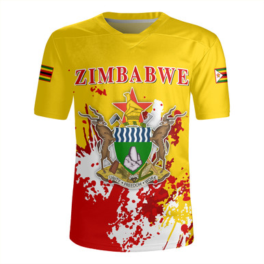 Zimbabwe Rugby Jersey Spanit Style