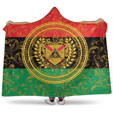 Phi Mu Alpha Sinfonia Hooded Blanket Mason Pan Africa Fraternity