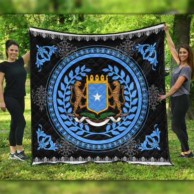 Somalia Quilt Floral Circle