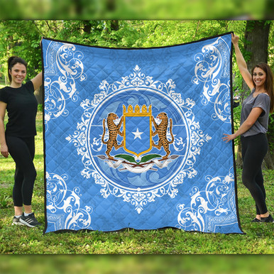 Somalia Quilt Floral Frame