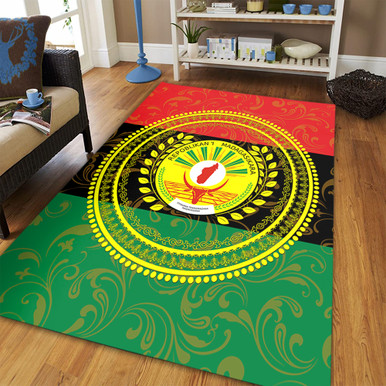 Madagascar Area Rug Pan Africa With Coat Of Arms