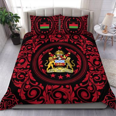 Malawi Bedding Set Royal Floral Frame