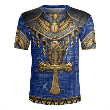 Egyptian Rugby Jersey Hieroglyphic Ankh