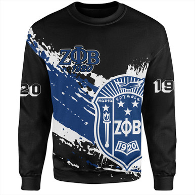 Zeta Phi Beta Sweatshirt Note Style