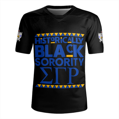 Sigma Gamma Rho Rugby Jersey Historically Black Sorority