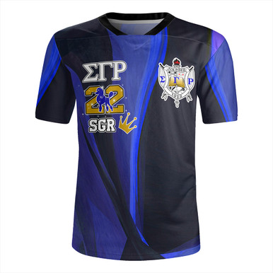 Sigma Gamma Rho Rugby Jersey SGRho Shining Girl Marble