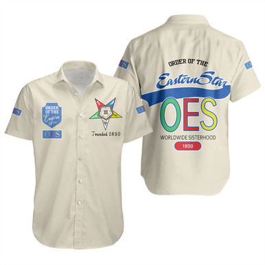 Order of the Eastern Star Short Sleeve Shirt OES Worldwide Sisterhood