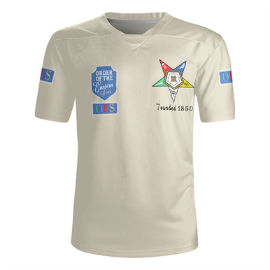 Order of the Eastern Star Rugby Jersey OES Worldwide Sisterhood