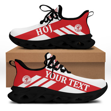 Heroines of Jericho Clunky Shoes Custom Stripe Style