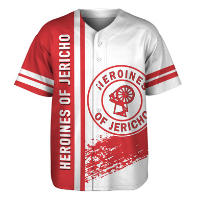 Heroines of Jericho Baseball Shirt Quater Style