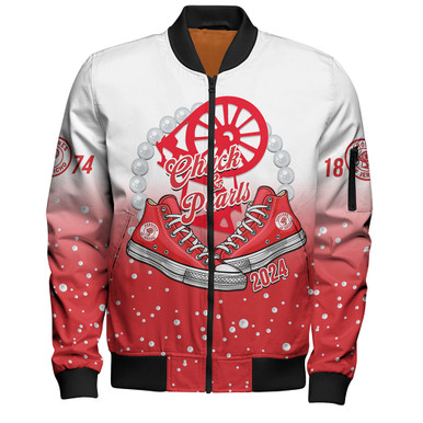 Heroines of Jericho Zipper Bomber Jacket Chuck And Pearl 2024