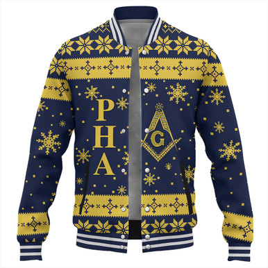 Prince Hall Freemasonry Baseball Jacket Masonic Christmas