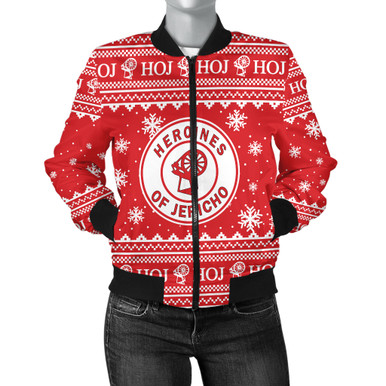 Heroines of Jericho Bomber Jacket Christmas