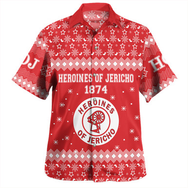 Heroines of Jericho Hawaiian Shirt Christmas Mascot Greek Life